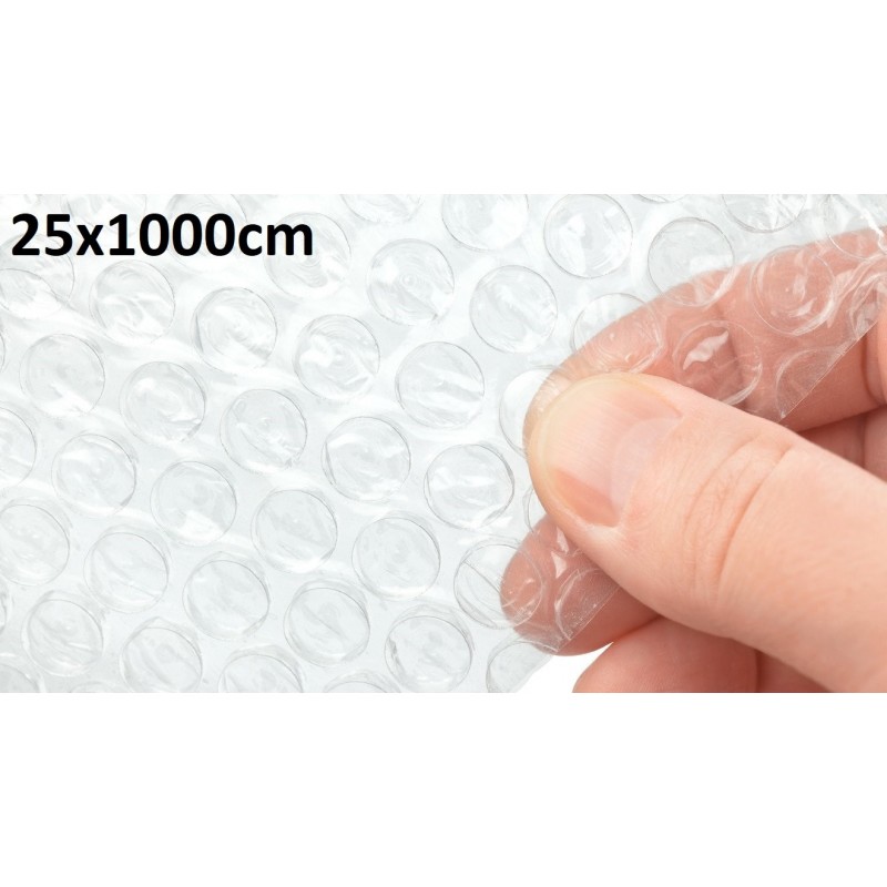 Rouleau Film Bulle 25x1000cm Papier à Bulles d'air de diamètre 10mm 35 ...