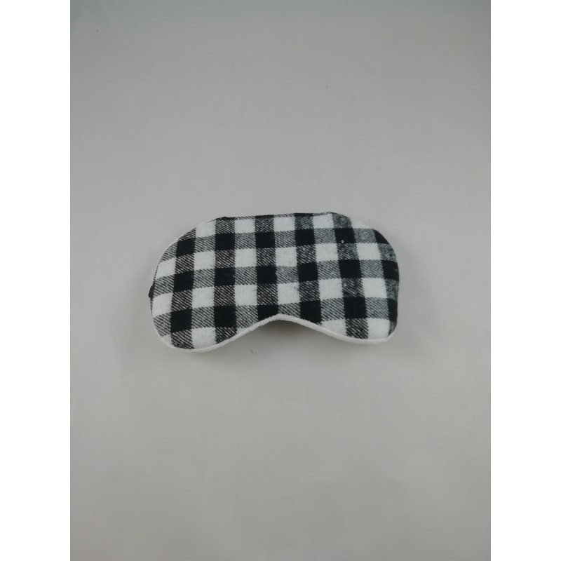 2X Grand Masque de Nuit Cache Yeux de Voyage Sommeil Confort Coton 19x10cm