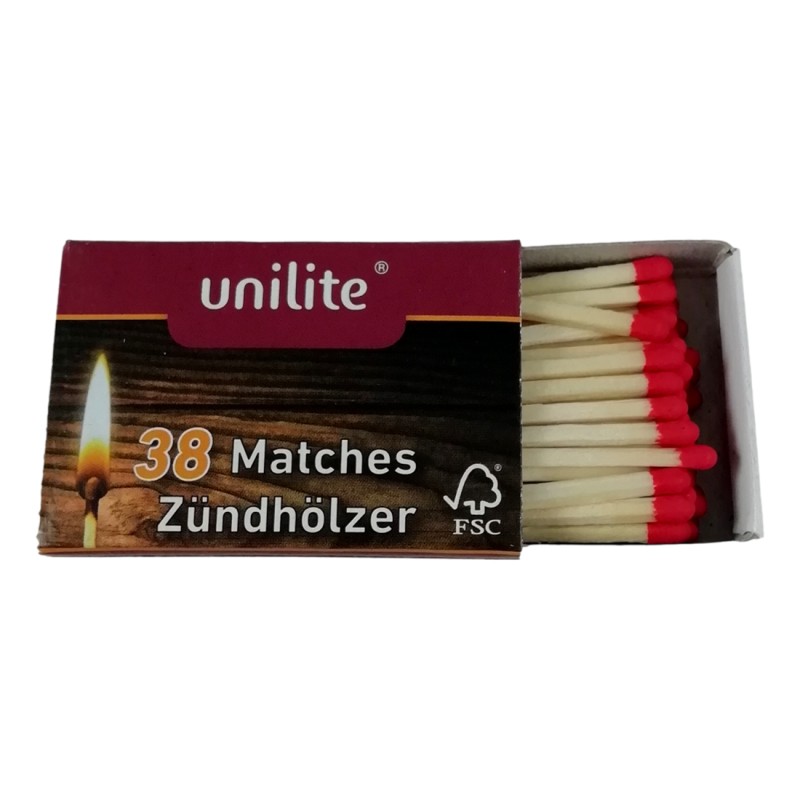 5X 10X 20X Boîtes d'Allumette 38 Allumettes par Paquet Allume Feu ...