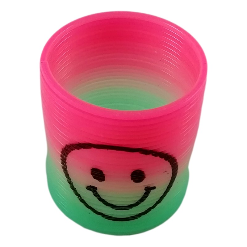 Mini Jeu de Ressort Magique Fluo 3cm Arc en Ciel Accordéon Jouet ...