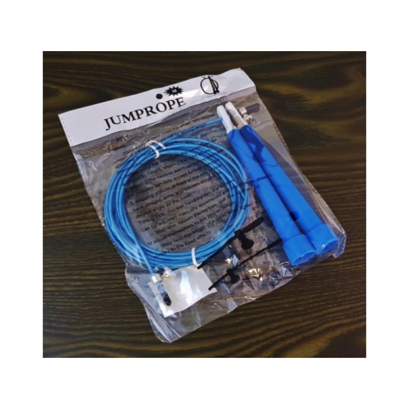 Corde à Sauter Fitness Crossfit Box Gym MMA Câble en Acier Réglable 3M