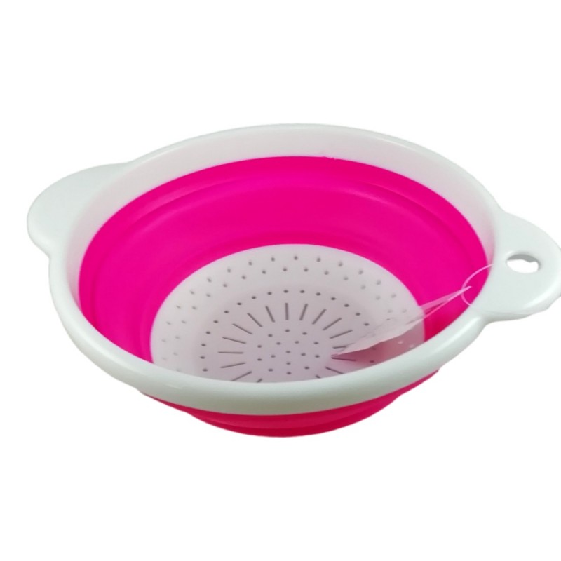 Passoire Pliable en Silicone Plastique Egouttoir à Légumes Fruits Riz ...