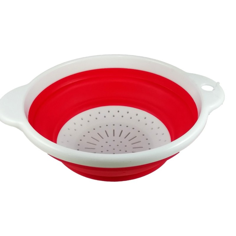 Passoire Pliable en Silicone Plastique Egouttoir à Légumes Fruits Riz ...