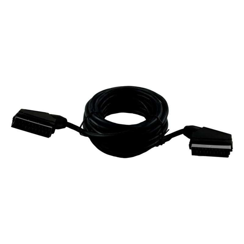 Câble Péritel SCART Fiche Male vers Male 5 Mètres TV Cathodique ...